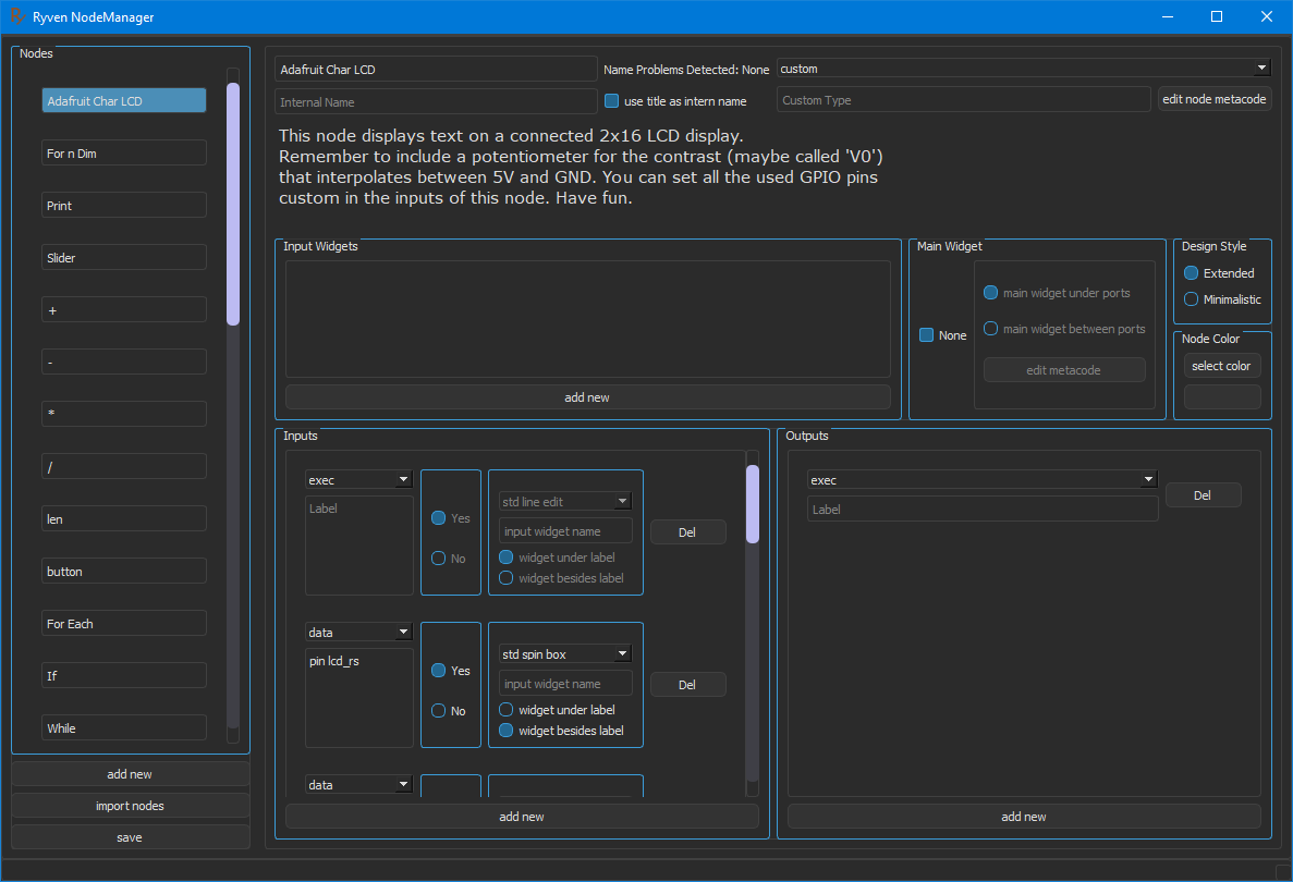 Ryven Flow Based Visual Scripting For Python